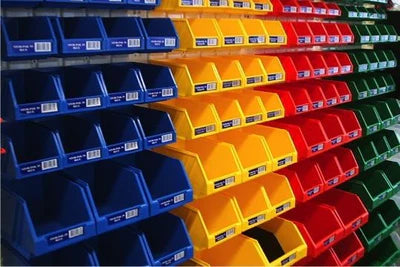 Plastic Storage Containers - Stormor Shelving