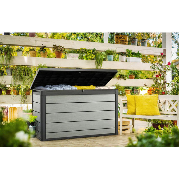 Keter Denali 757L Storage Box - Grey - Stormor Shelving
